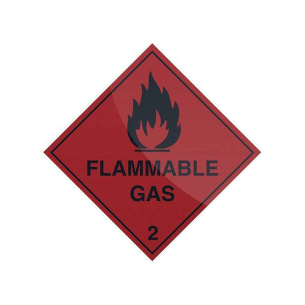 Flammable Gas Van Sticker – Epig Cleaning Products Limited